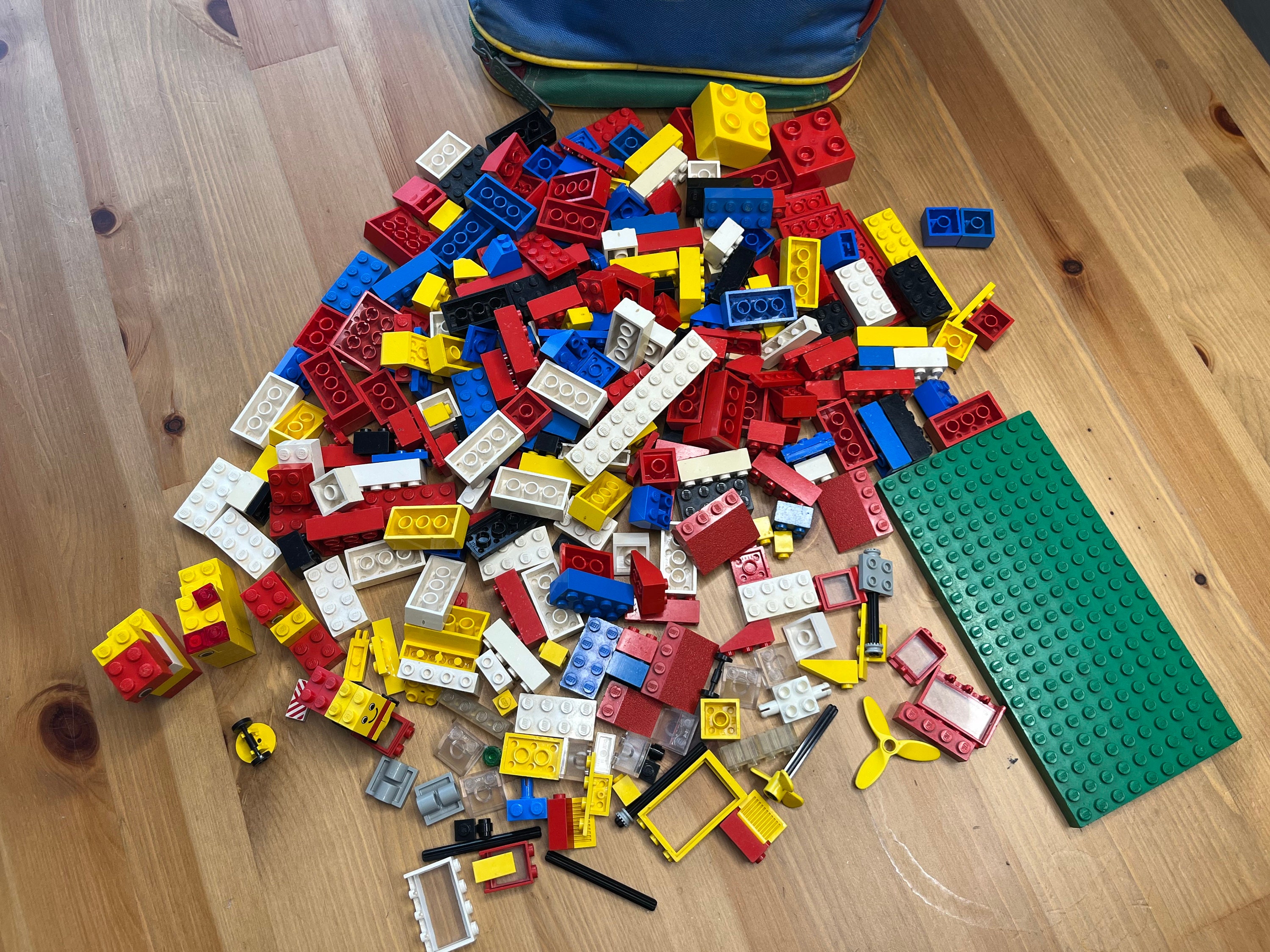 A Bag of Vintage Lego , 90s Lego Pieces , Vintage Lego , Vintage Toys ...
