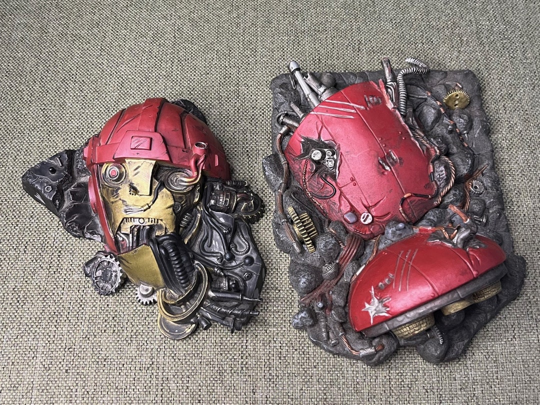 Marvel Legends Sentinel Display 2 Pieces Set , Diorama , Foot and Head ...