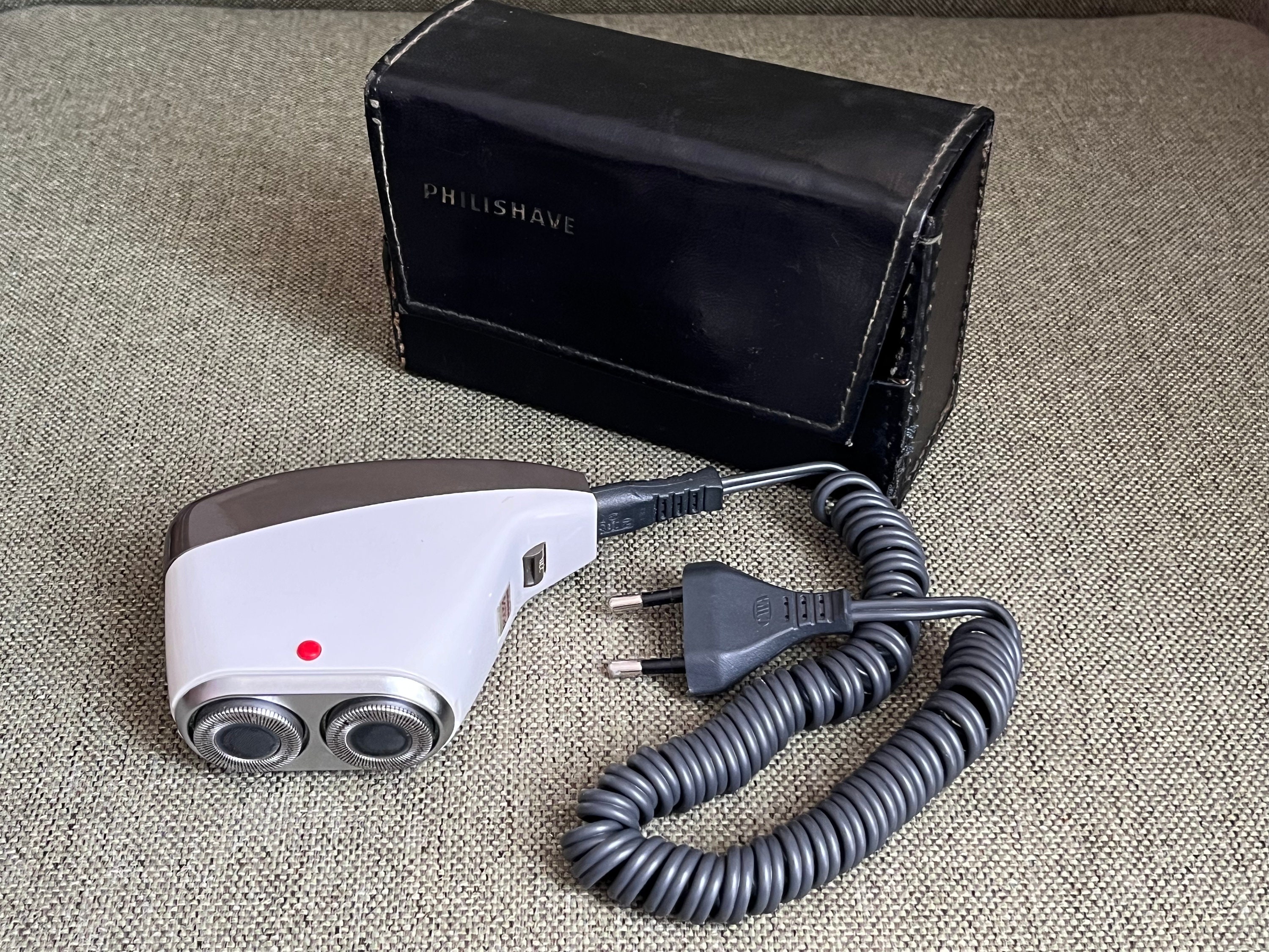 Vintage Philishave Electric Shaver With Original Bag Circa - Etsy
