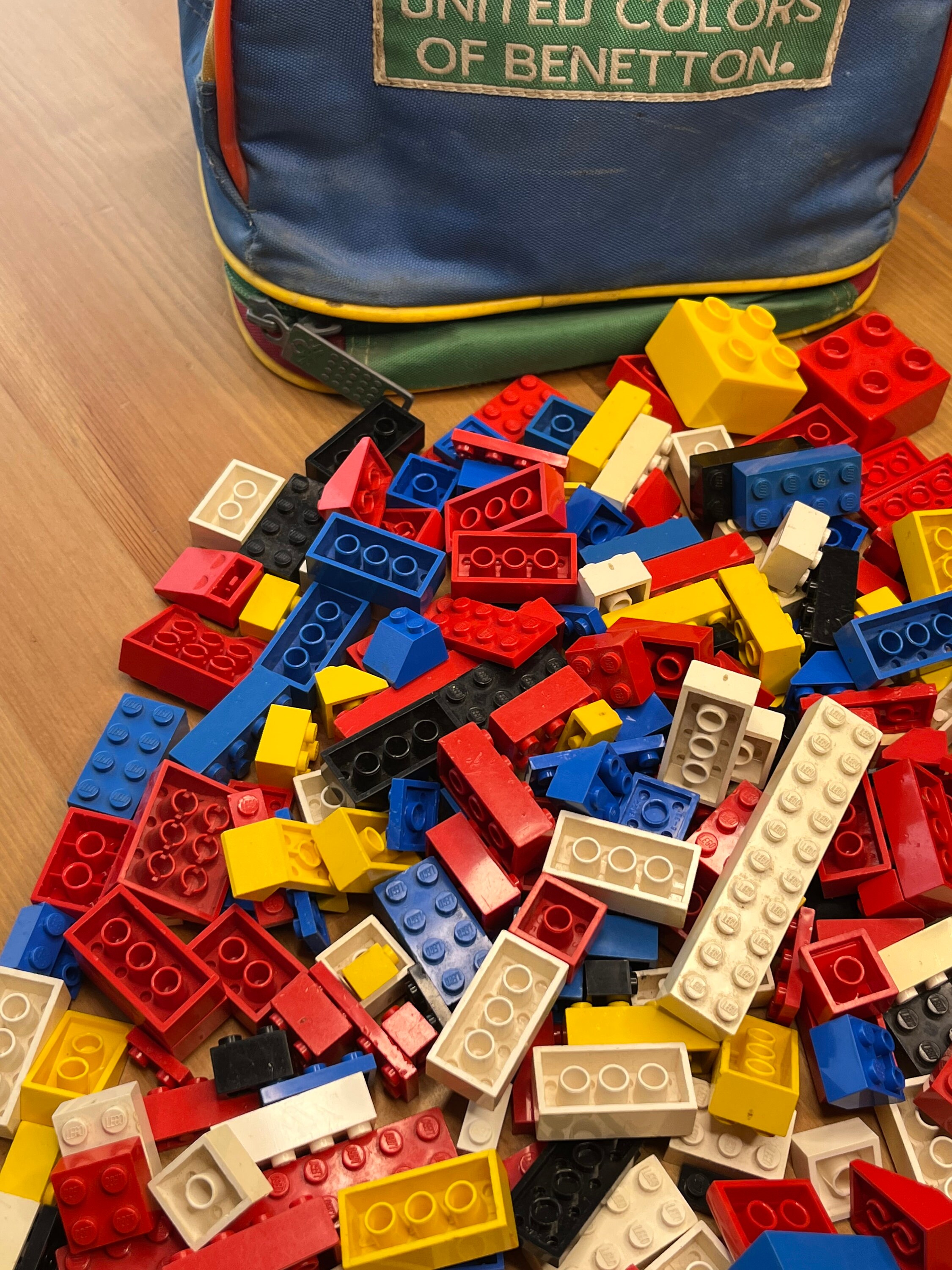 A Bag of Vintage Lego , 90s Lego Pieces , Vintage Lego , Vintage Toys ...