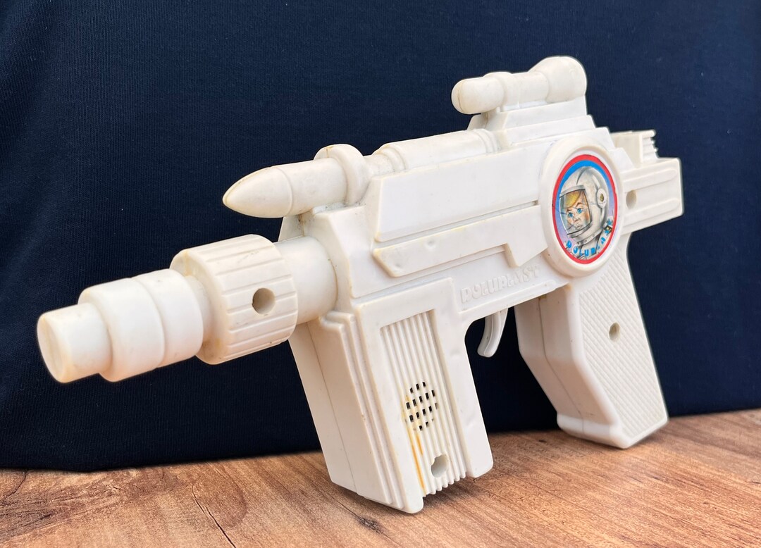 Vintage Space Gun Toy 1980s Made in Turkey Very Rare - Etsy