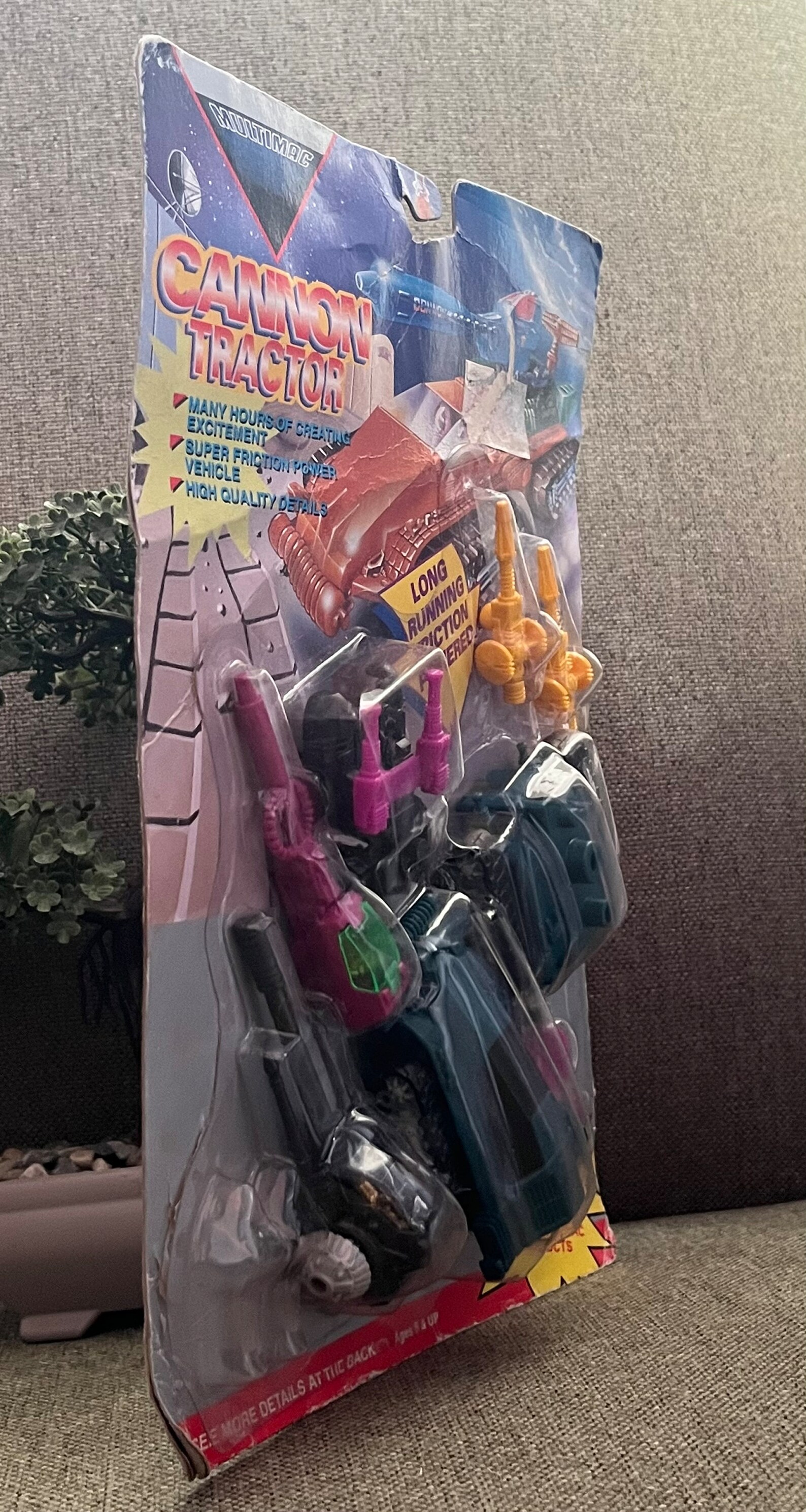 Multimac Galaxy Canon Tractor Building Toys , New Old Stock , Vintage ...