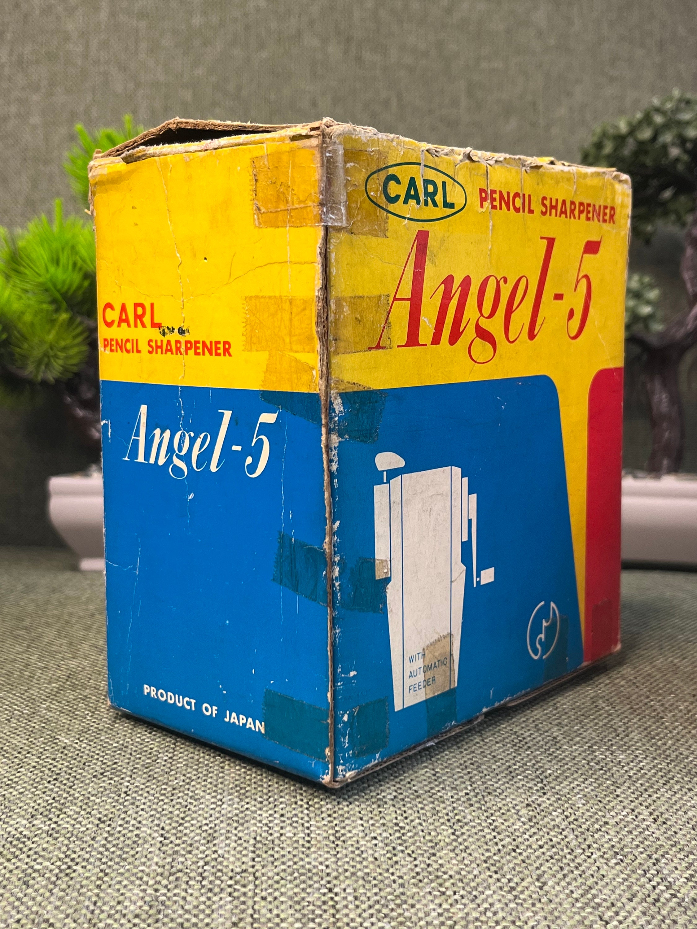Carl Angel 5 Pencil Sharpeners Rare From the 1970s in Box Industrial ...