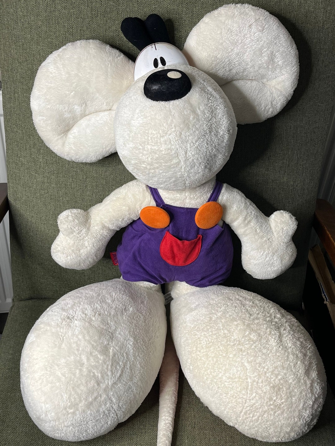 Rare Giant Diddl Plush 30 , 75 Cm Big Size Vintage Plush - Etsy