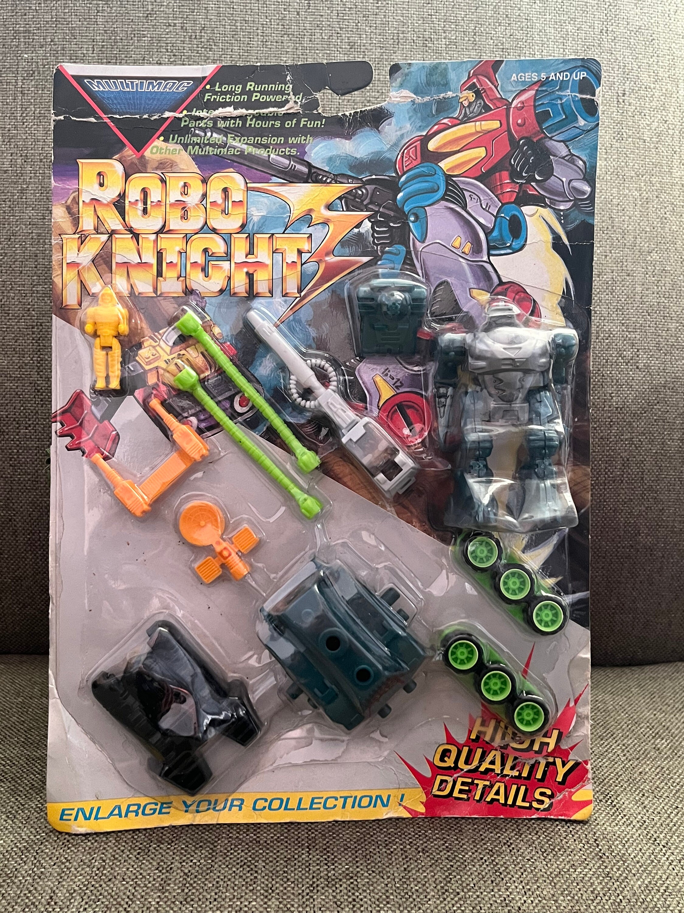 Multimac Galaxy Robo Knight Building Toys , New Old Stock , Vintage ...