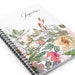 Watercolor Flowers Spiral Notebook, 6 in X 8 in Notebook, Personalized ...