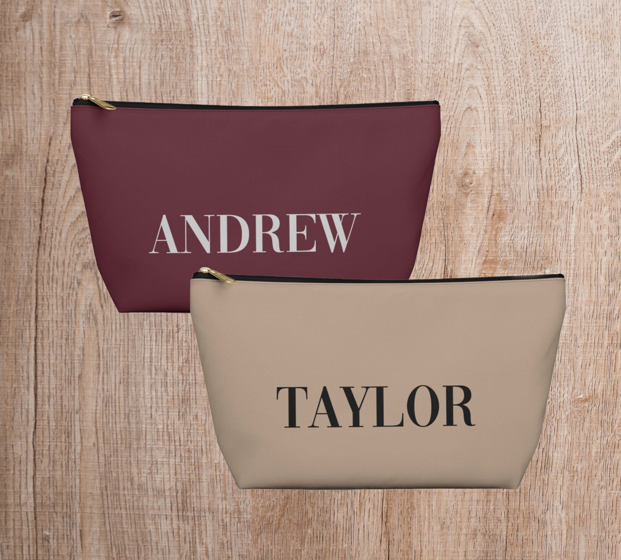 Personalized Pouch, Personalized With Name, Personalized Accessory Bag ...