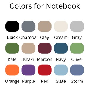 Custom 8.5x11 Spiral Notebook With Name, Personalized Journal for Men ...