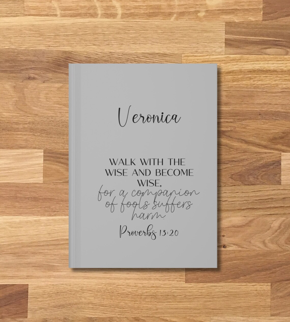 Inspirational Journal Walk With the Wise and Become Wise - Etsy