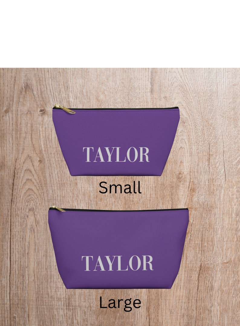 Personalized Pouch, Personalized With Name, Personalized Accessory Bag ...