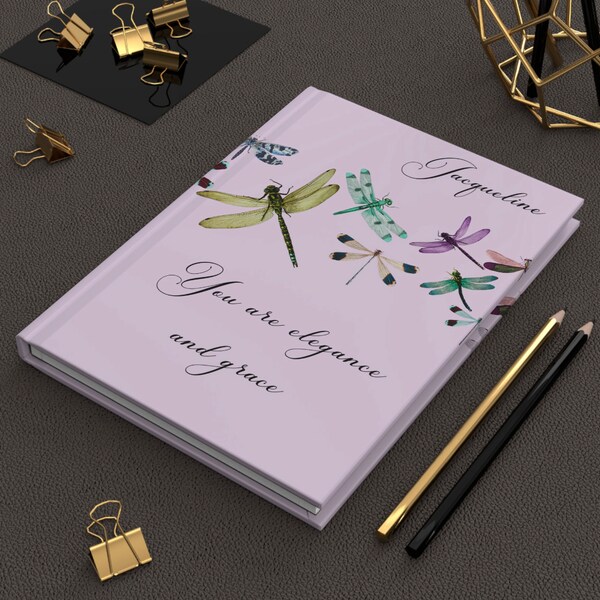 Dragonfly Journal - Etsy