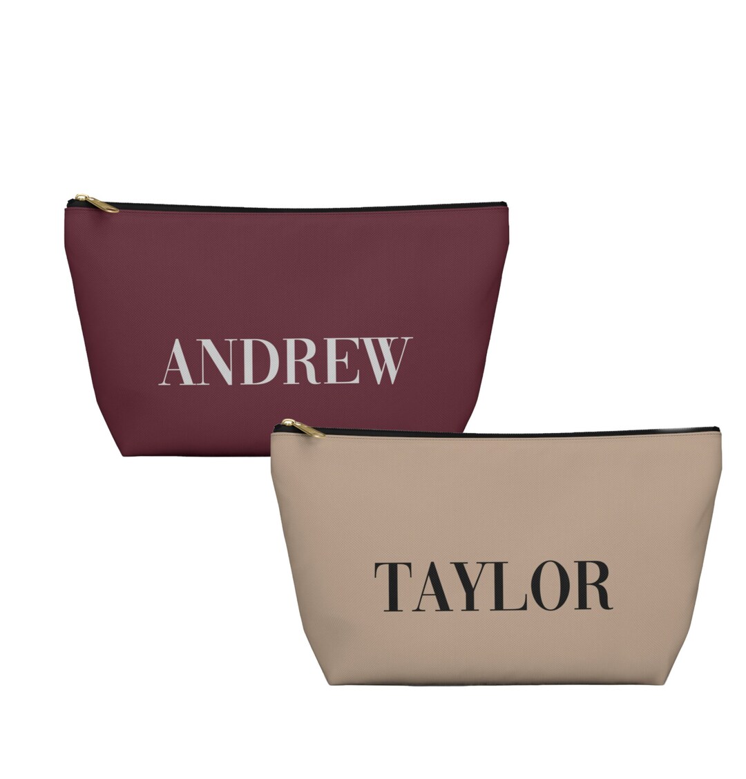 Personalized Pouch, Personalized With Name, Personalized Accessory Bag ...
