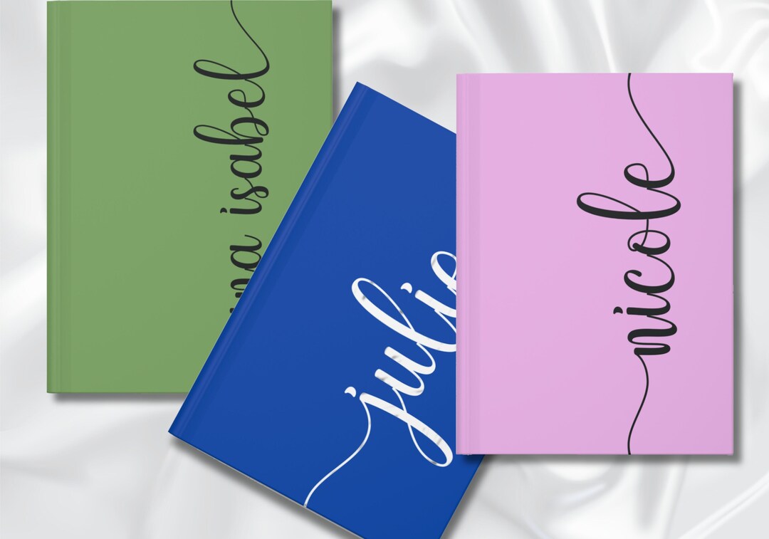 Personalized Hardcover Journal, Personalized Gift, Customized Gift ...