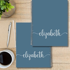 Personalized Spiral Journal, 8.5 in X 11 in Spiral Notebook ...