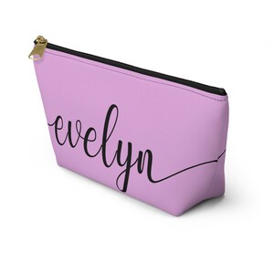 Personalized Pouch, Personalized With Name, Personalized Cosmetics Bag ...