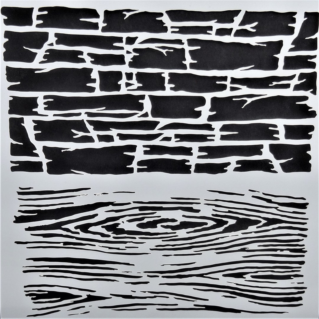 Hard-textures, Mylar Stencil, Laser Cut, Wall Art, Airbrushing ...