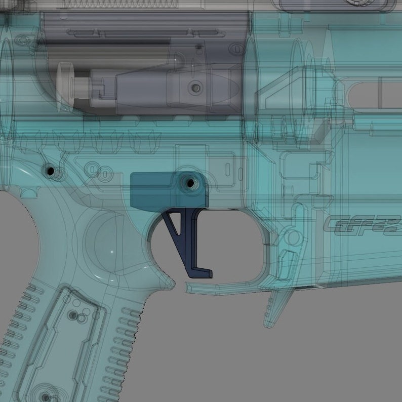 Nerf SBL Flat Face Trigger - Etsy