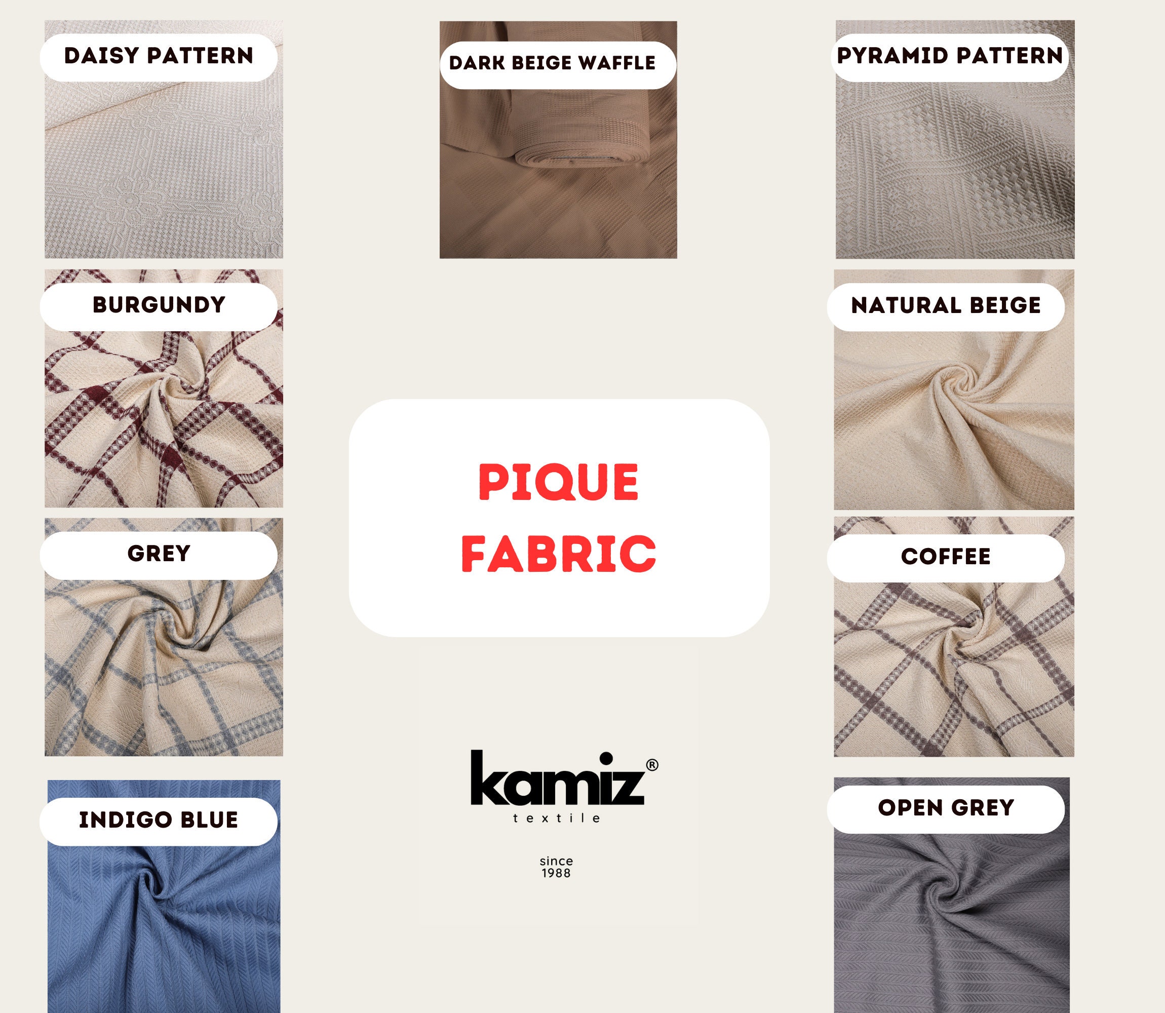 Premium Quality Pique Fabric, High-grade Pique Fabric Selection ...