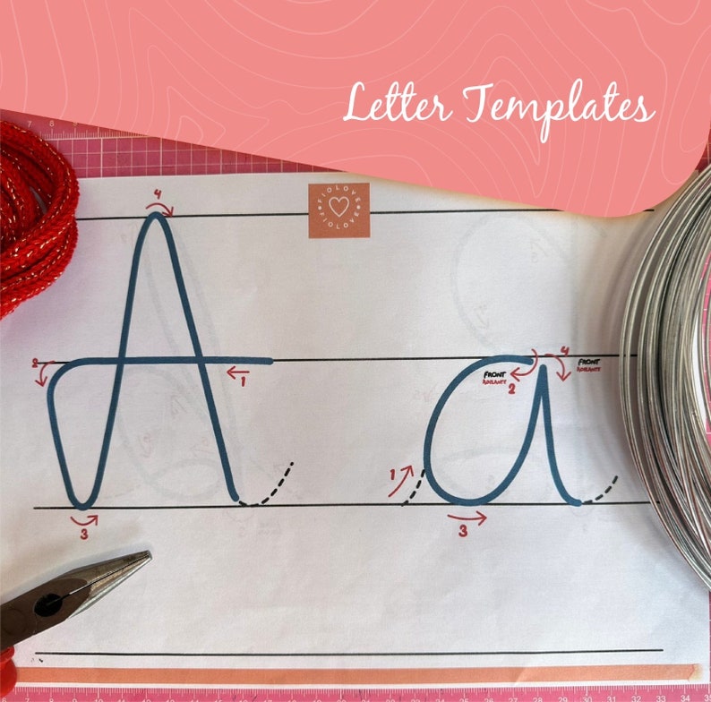 Letter Templates - Etsy