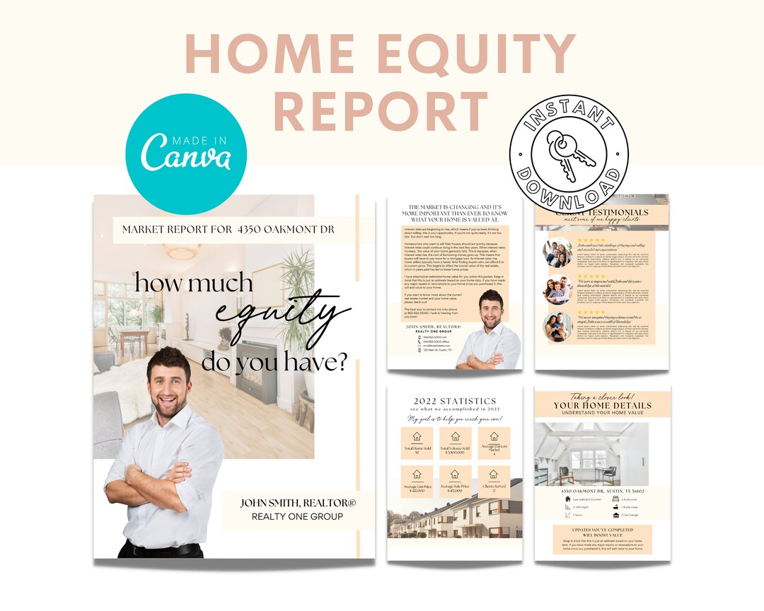 Home Equity Report, Real Estate Market Comparison, Real Estate Cma ...