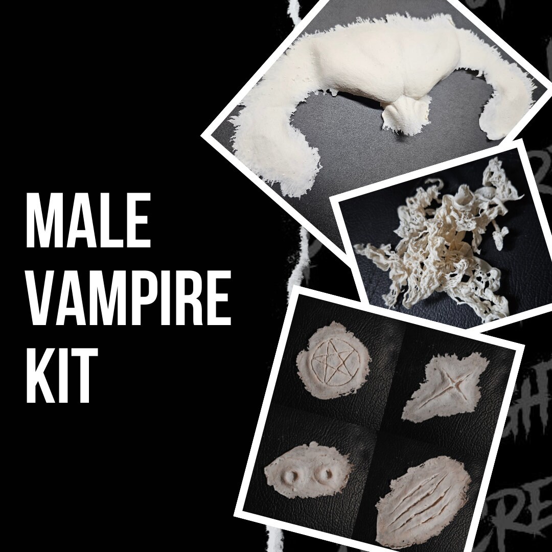 Male Vampire Prosthetic Kit - Etsy