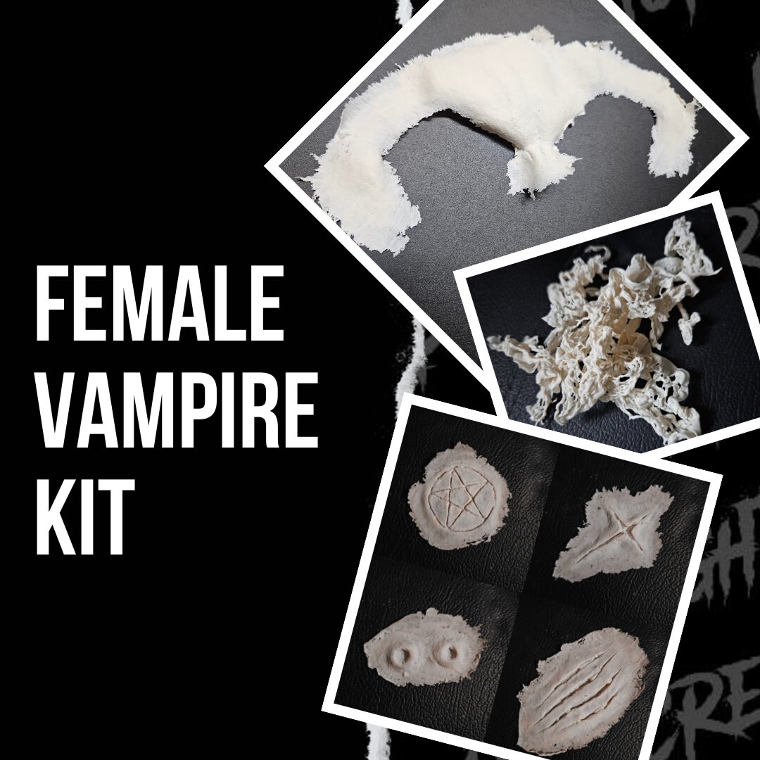Female Vampire Prosthetic Kit - Etsy