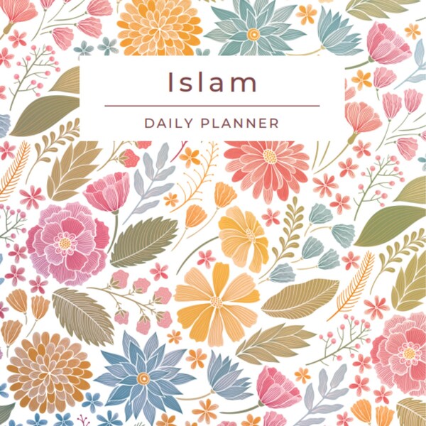 Islamic Planner Digital - Etsy
