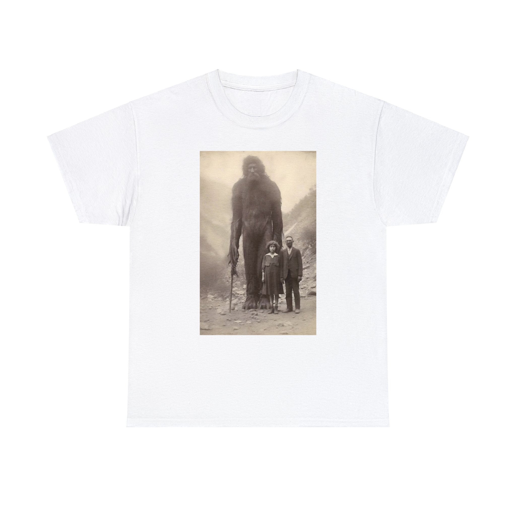 Bigfoot Posing With Couple Shirt, Sasquatch Shirt, Bigfoot Tshirt ...