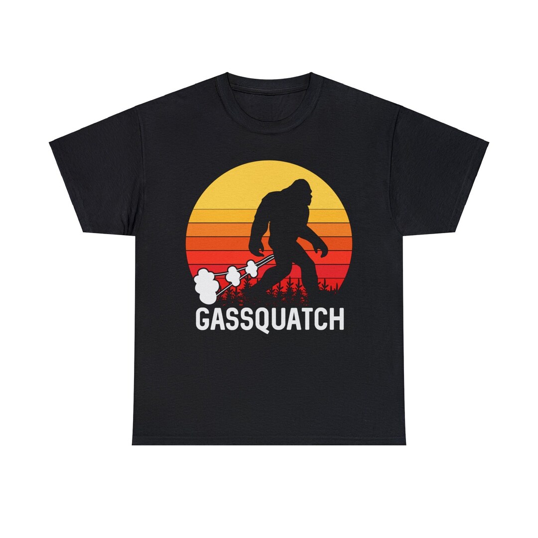 Gassquatch, Farting Shirts, Yeti Mens Shirts, Big Foot Shirts, Funny ...