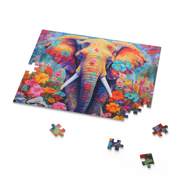 Elephant Puzzle - Etsy