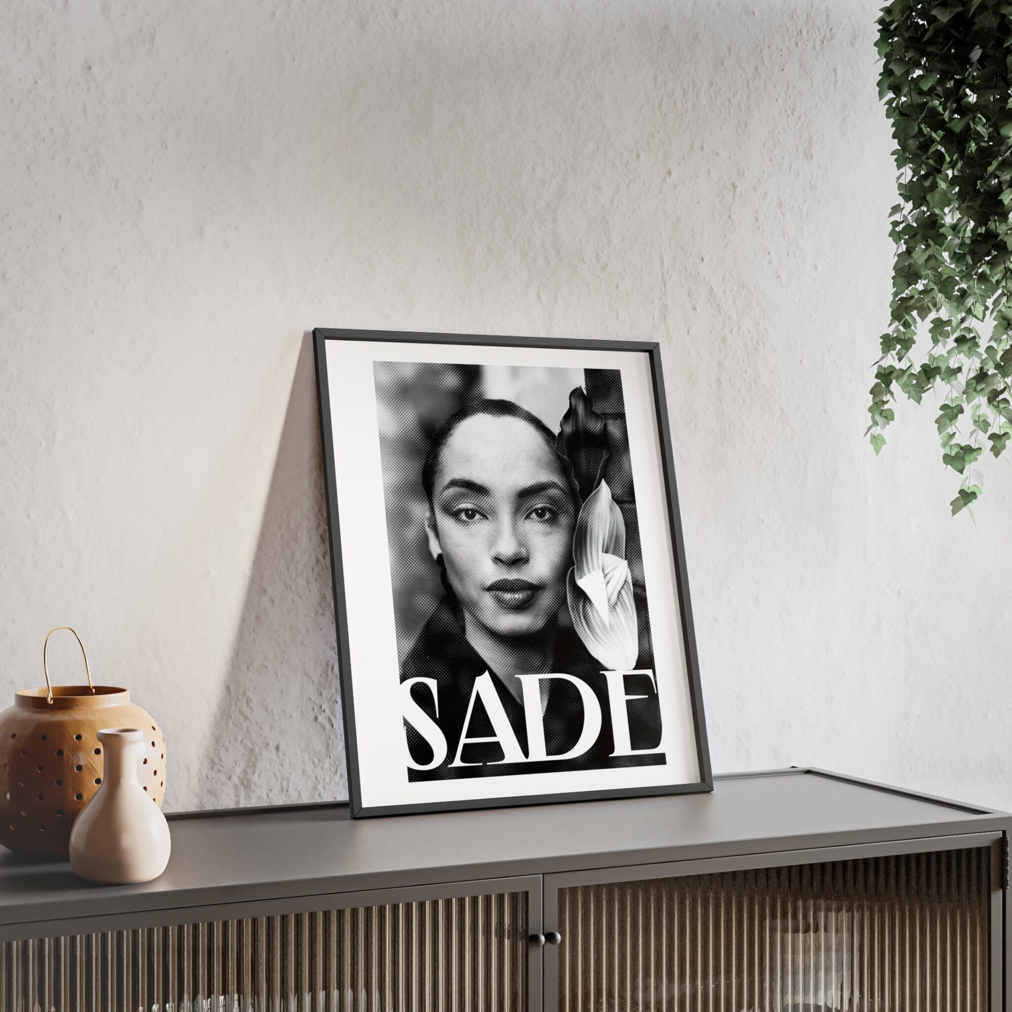Sade Wall Art Lovers Rock Fan Art Poster With Wooden Frame - Etsy