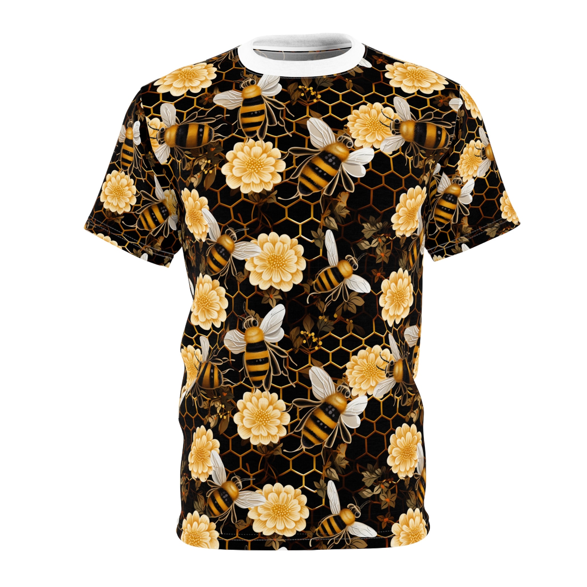 Honey Bee Themed Seamless Patterns | 12 High-res PNG Backgrounds for ...