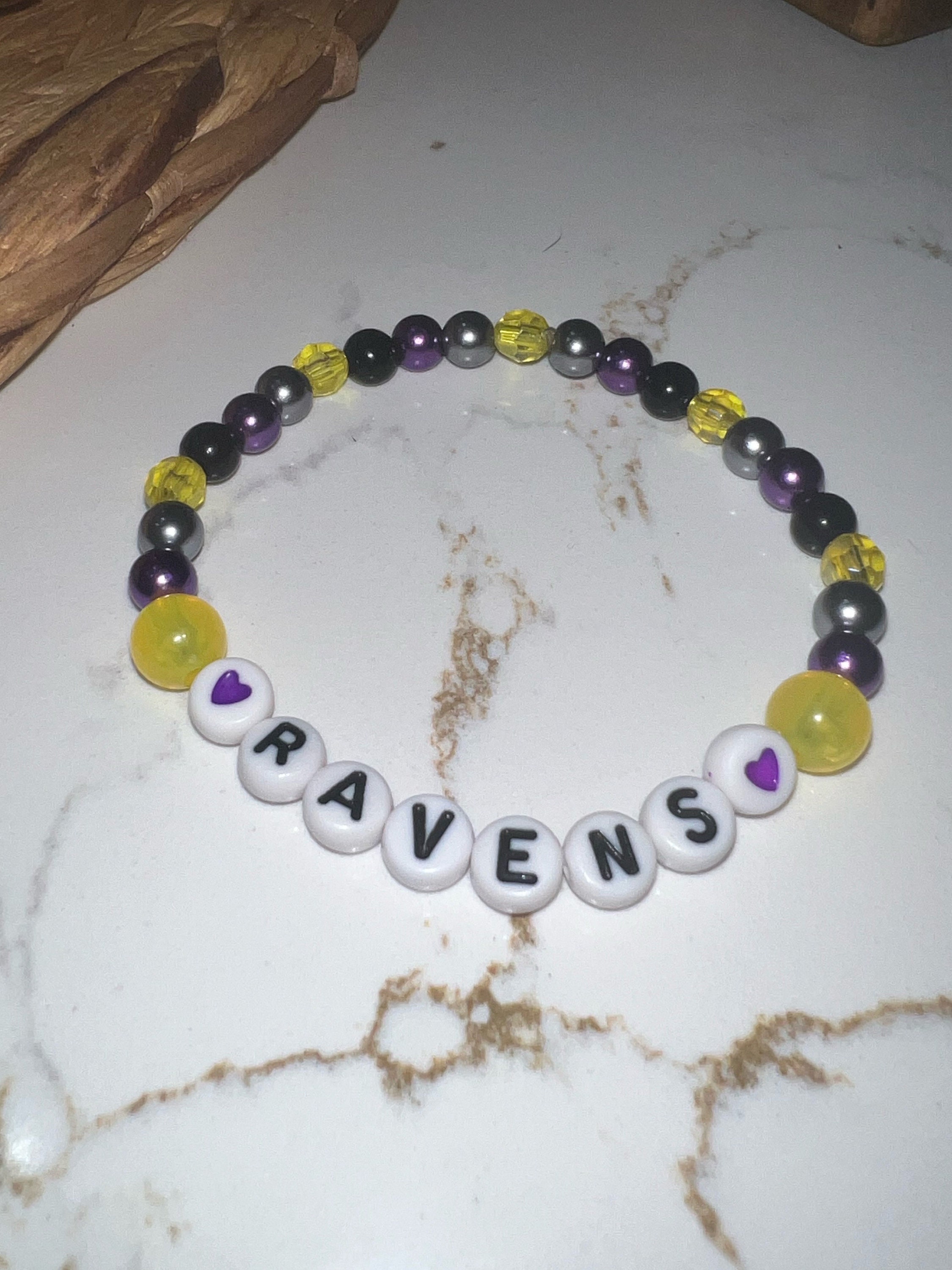 NFL Team Bracelets Football Bracelets Football Party Favors Hand Made ...