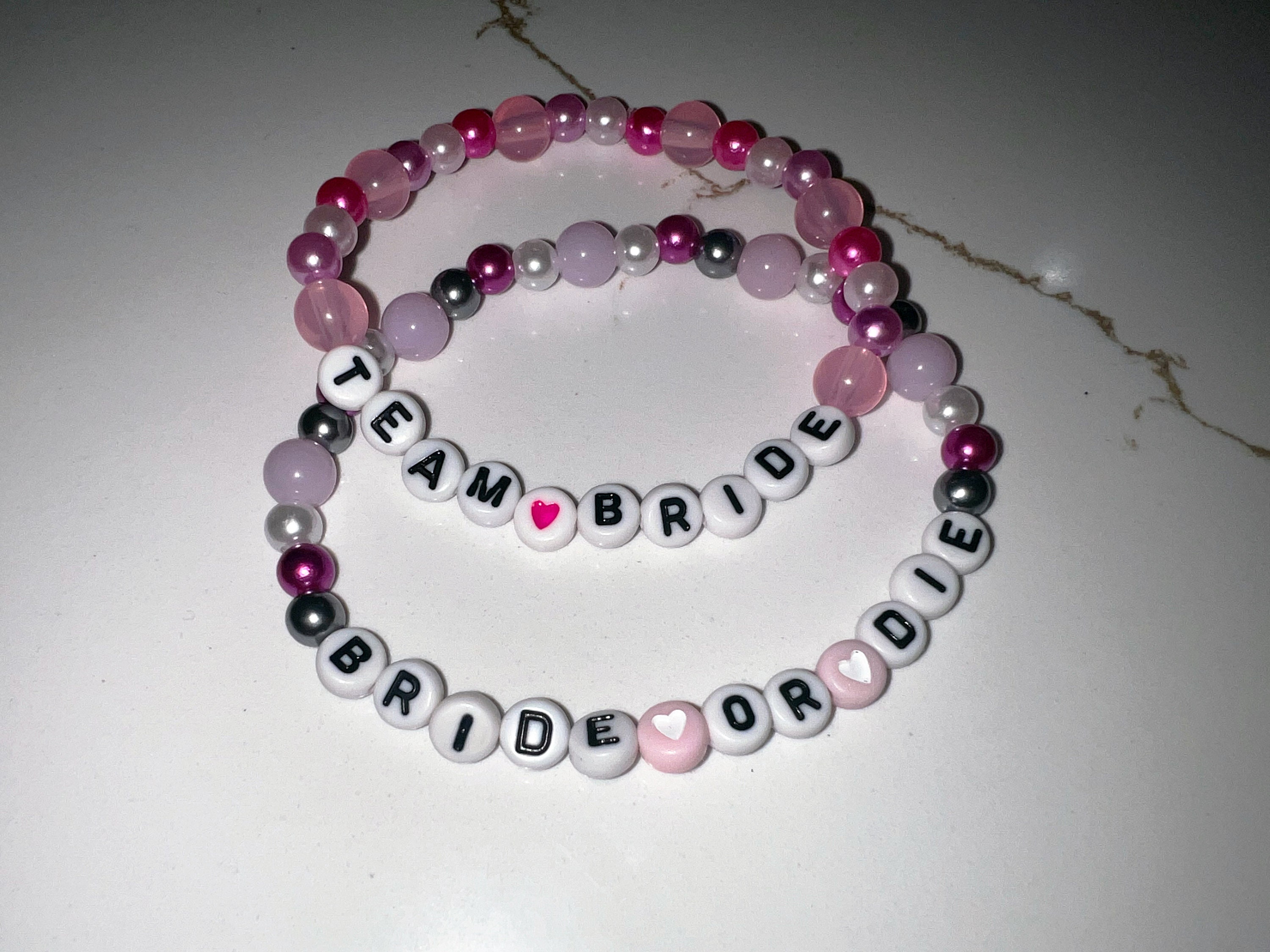 Bachelorette Party Friendship Bracelets Bridesmaid Friendship Bracelets ...
