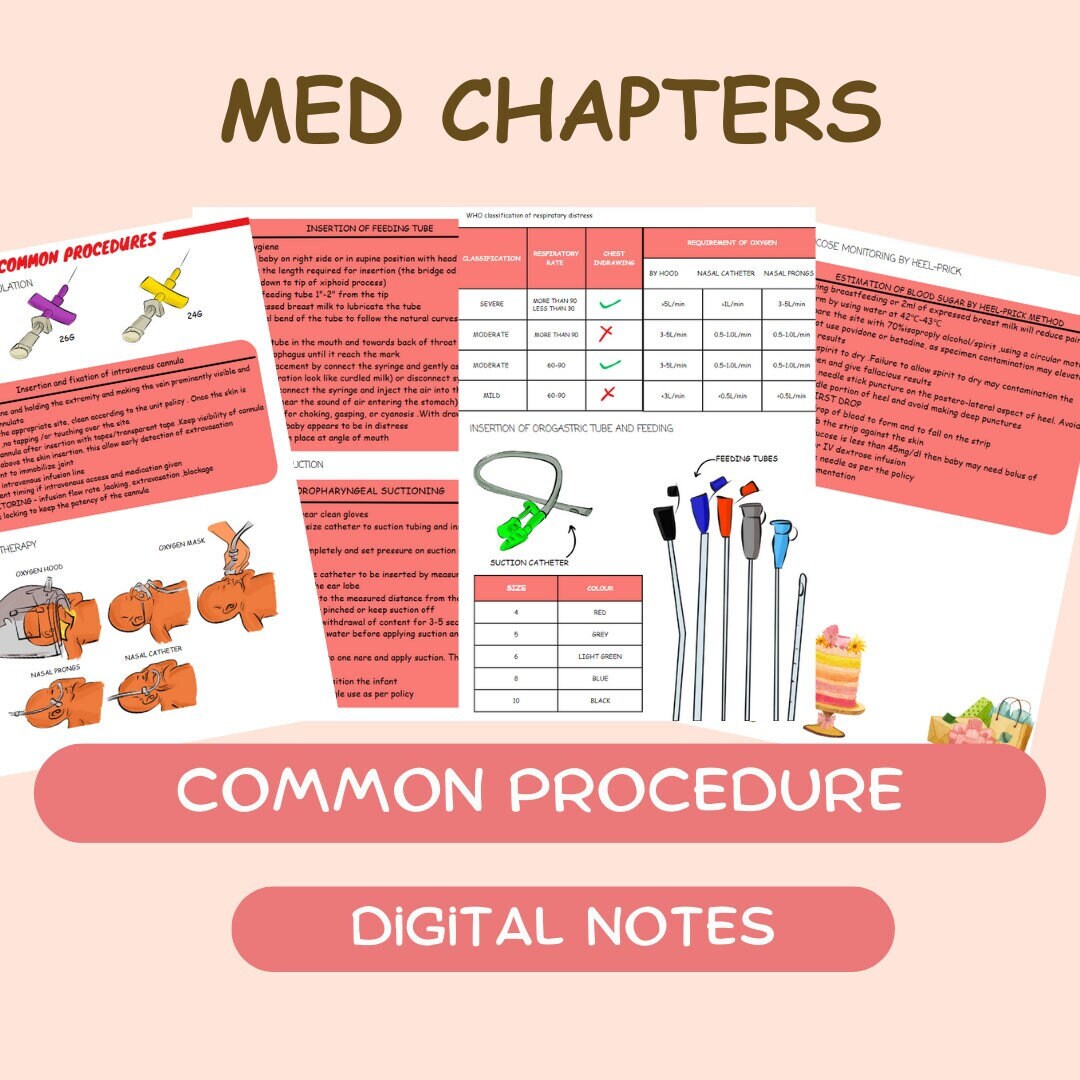 COMMON PROCEDURE for Newborn in Hospital - Etsy
