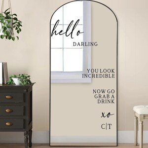 Hello Darling / Friends You Look Incredible Wedding Welcome - Etsy