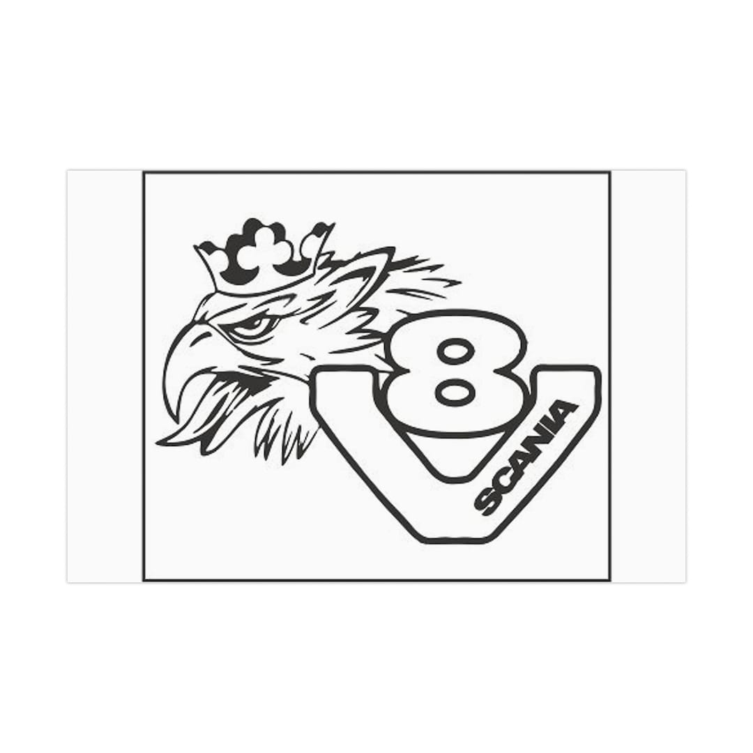 Scania V8 Gift Wrap - Etsy