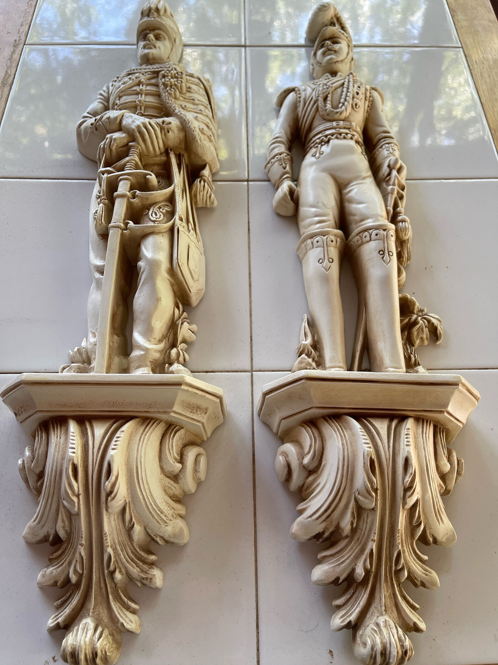 Homco 3D Military Soldiers Plaques. Vintage 1960’s. Made of High ...