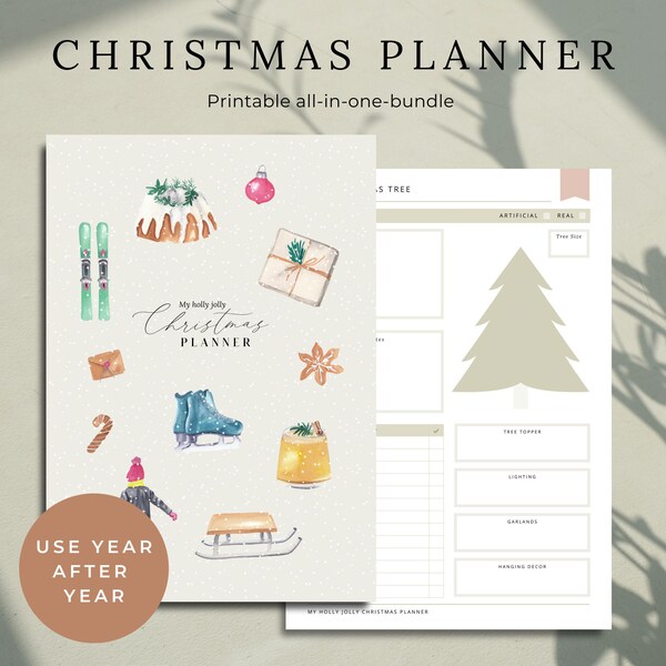 Christmas Planner - Etsy