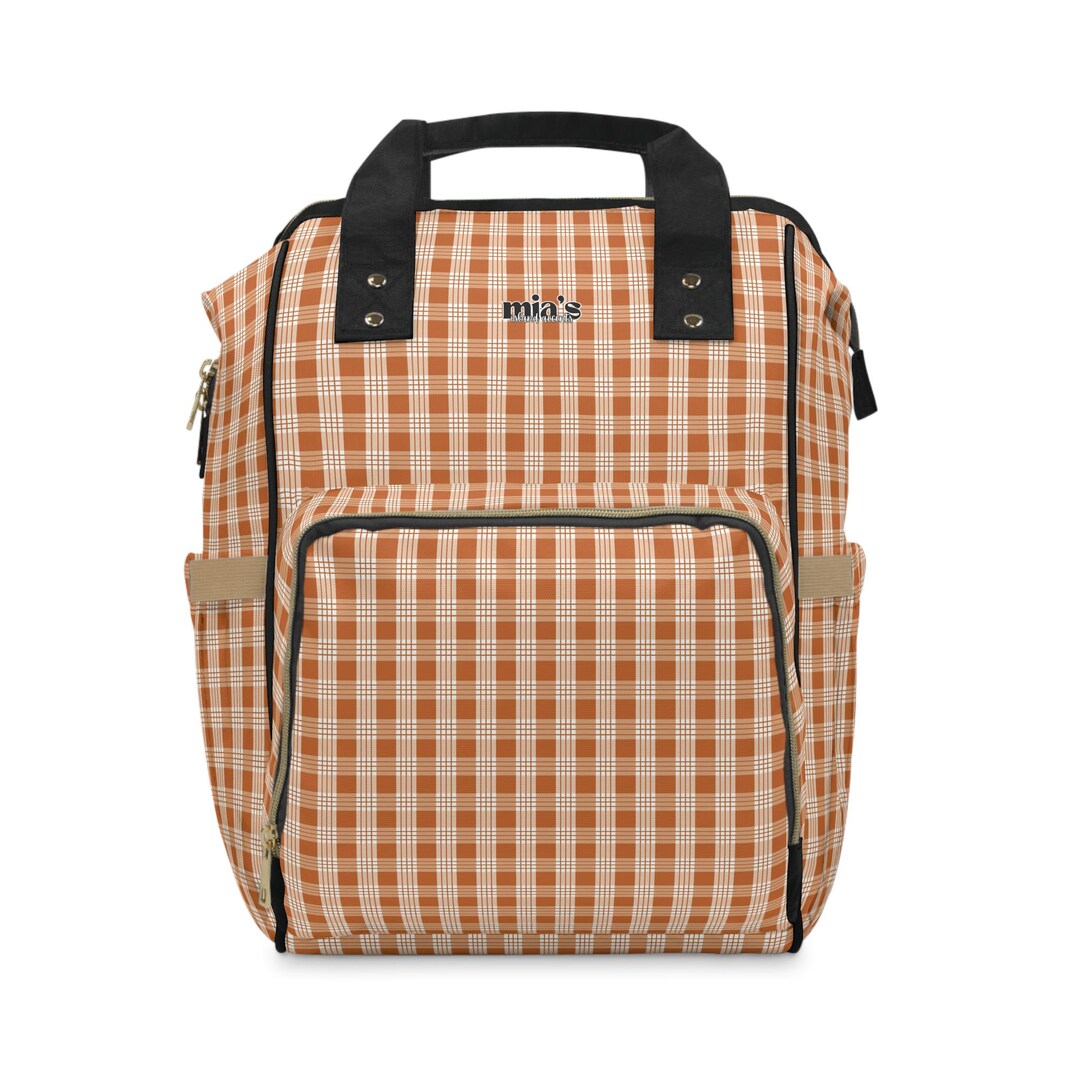 The Palaka Diaper Backpack Orange, Nappy Bag for Moms and Dads, Gender ...