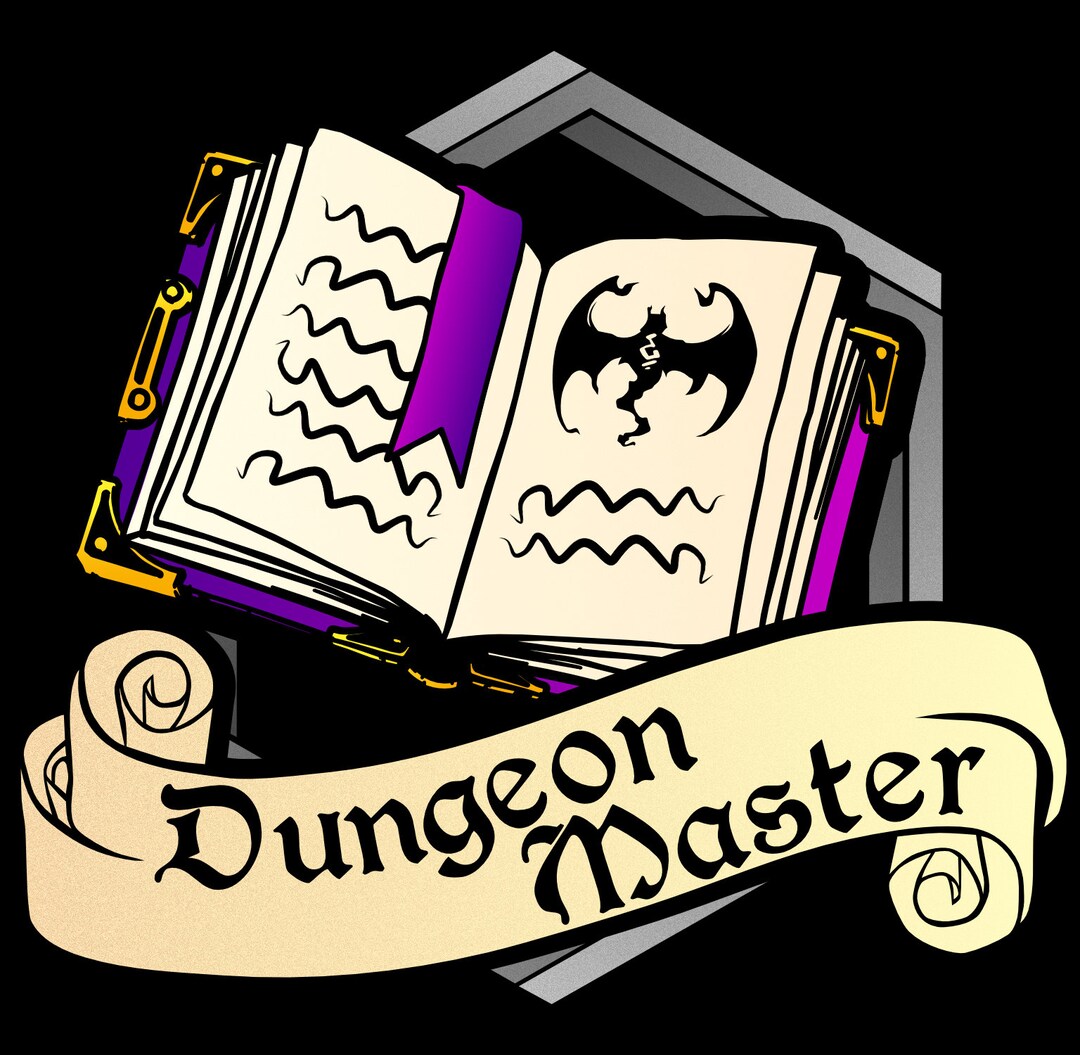 Dungeon Master Sticker: A Tribute to the D&D Mastermind - Etsy