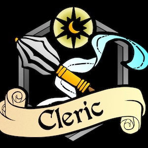Venerable Cleric Classic Class Sticker - Etsy