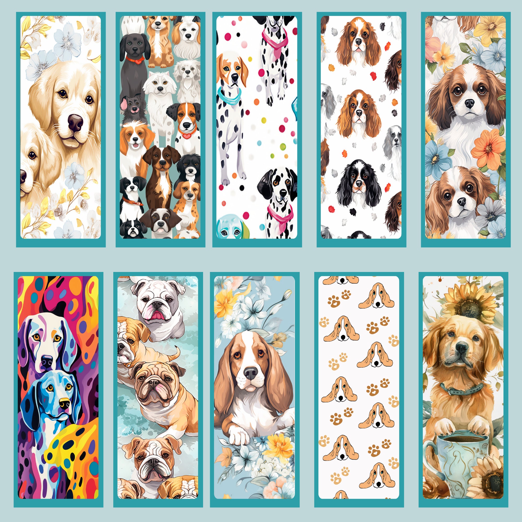 30 PNG Dog Pen Wraps Sublimation Bundle, Dog Pen Wrap Waterslide ...