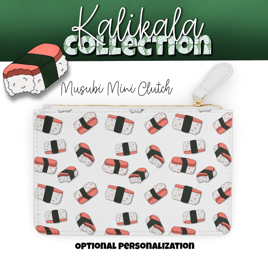 Personalized Custom: Spam Musubi Mini Clutch Bag Quirky Accessory Local ...