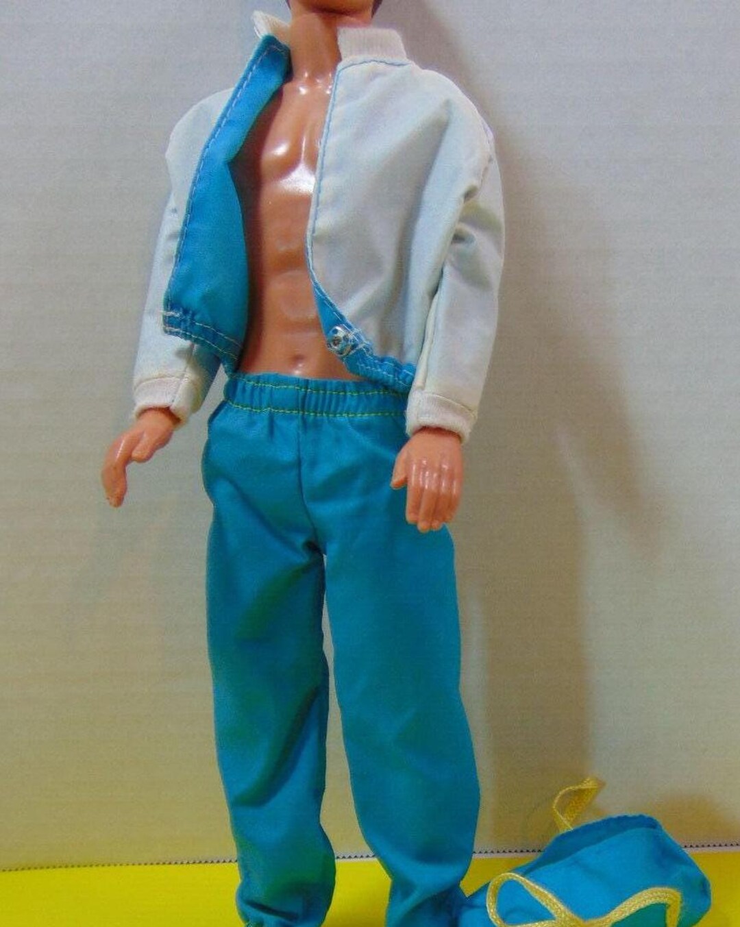 Mattel Ken Outfit 5pc Jacket/pants/trunks/gym Bag and Tennis Shoes ...