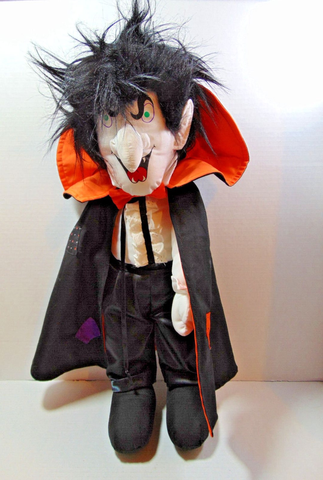 Vintage T.L. Toys 1992 Vampire 21 Nylon-plush Figurine Halloween ...