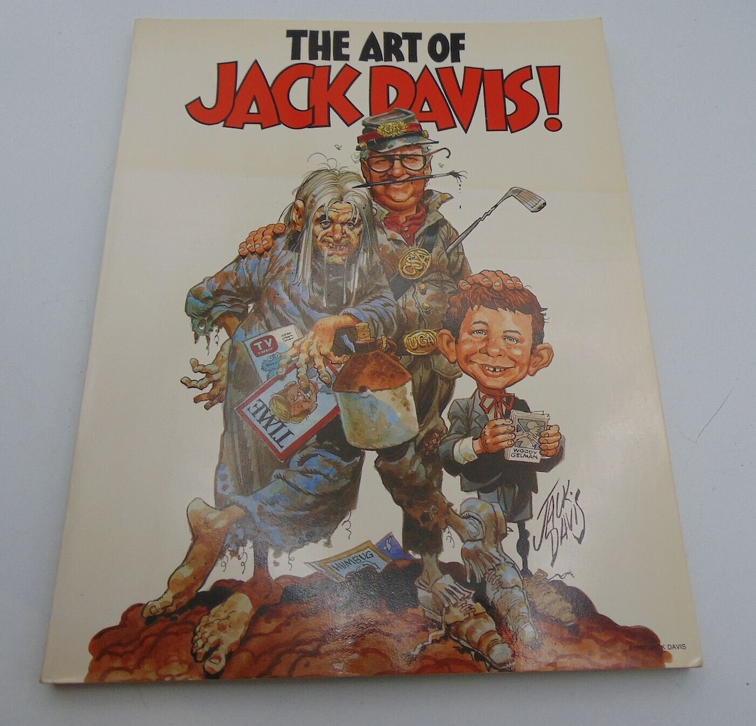 The Art of Jack Davis! by Hank Harrison (1987, Trade Paperback) Stabur ...