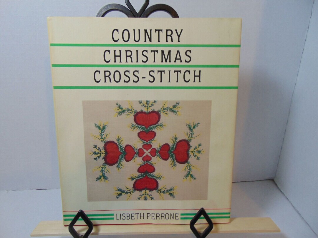 Country Christmas Cross-stitch by Lisbeth Perrone (1985 CBS Publication ...