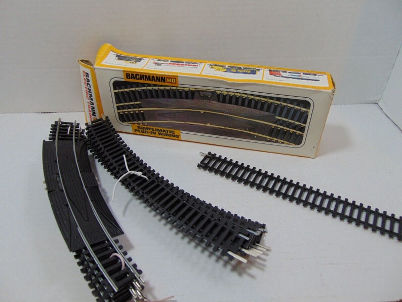Bachmann HO Scale Model Train Track Set 11 Curve, 1 Straight, 1 ...
