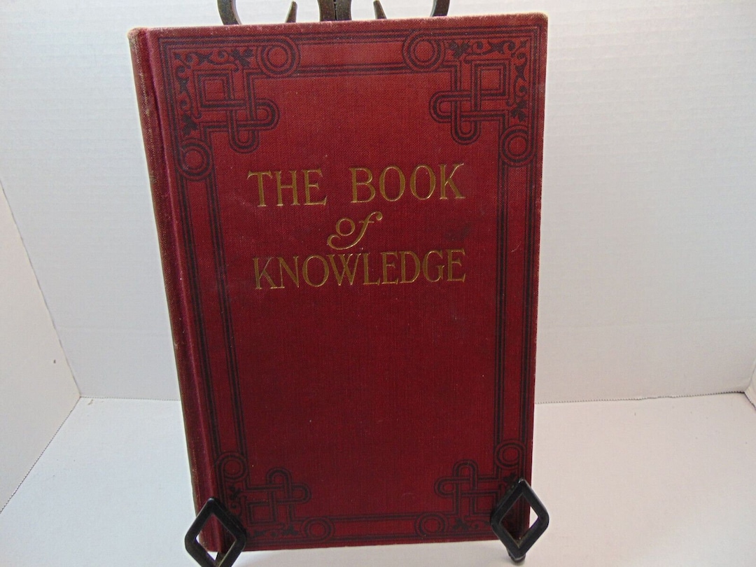 The Book of Knowledge: the Children's Encylopedia Vol.1 grolier Society ...